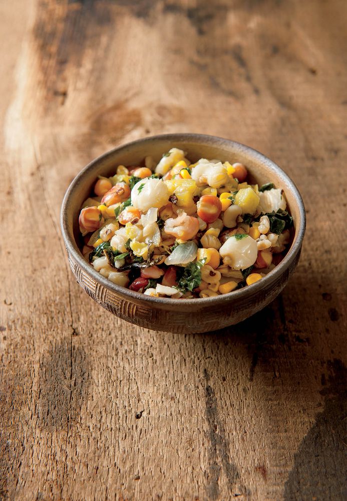 Three Sisters Mash from The Sioux Chef’s Indigenous Kitchen by Sean Sherman