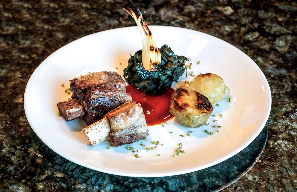 Bison Ribs from The Sioux Chef’s Indigenous Kitchen by Sean Sherman