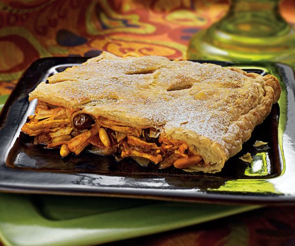 Moorish Chicken and Nut Pie from The New Spanish Table by Anya von Bremzen