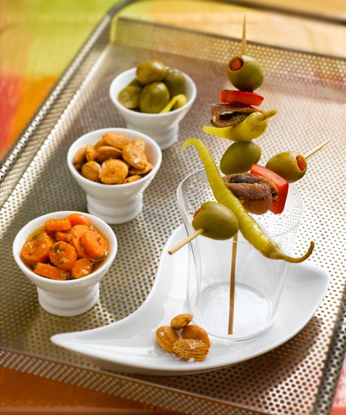 Tangerine-Marinated Olives from The New Spanish Table by Anya von Bremzen