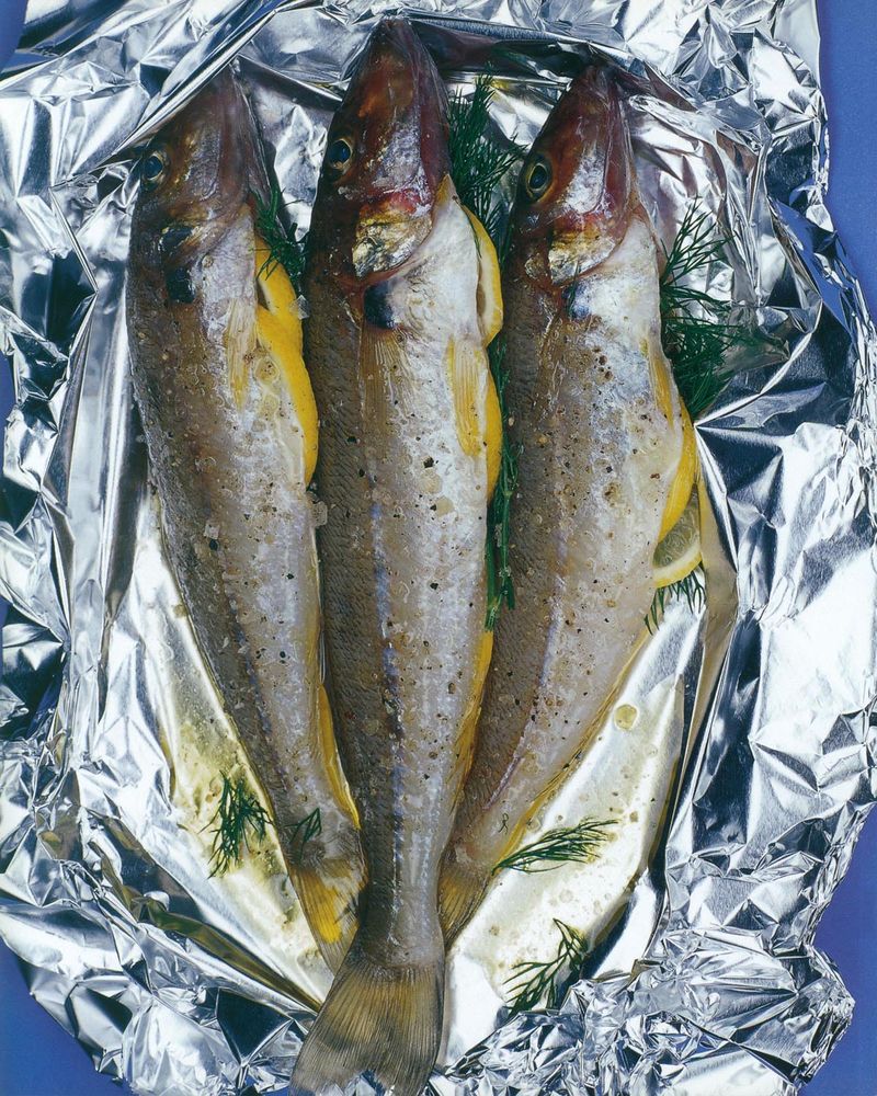 Grilled fish with harissa dressing from Stir by Christine Manfield