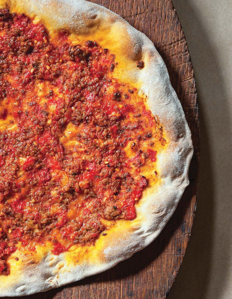 Tomato and Lamb Breads from Street Foods by Culinary Institute of America