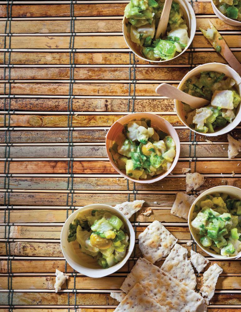 Green Mexican Ceviche from Street Foods by Culinary Institute of America