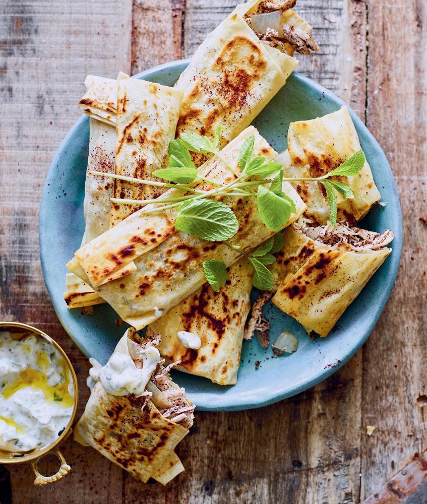 Musakhan wraps from Sumac by Anas Atassi