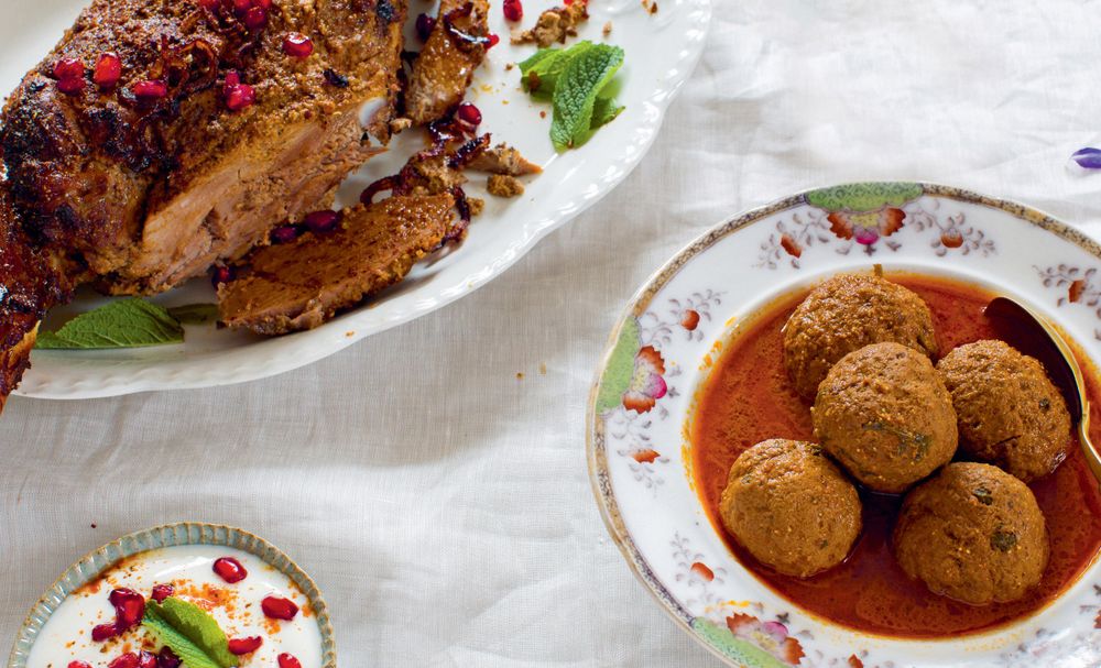 Kashmiri-style leg of lamb from Summers Under the Tamarind Tree ...