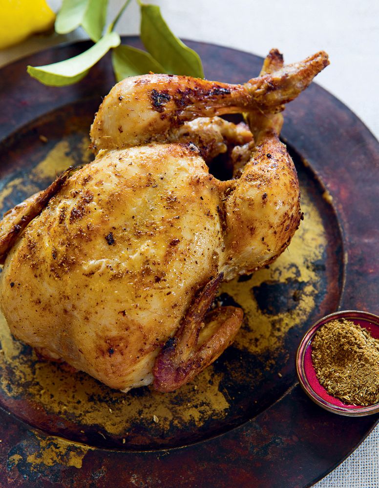 Baluchi-style chicken sajji from Summers Under the Tamarind Tree ...