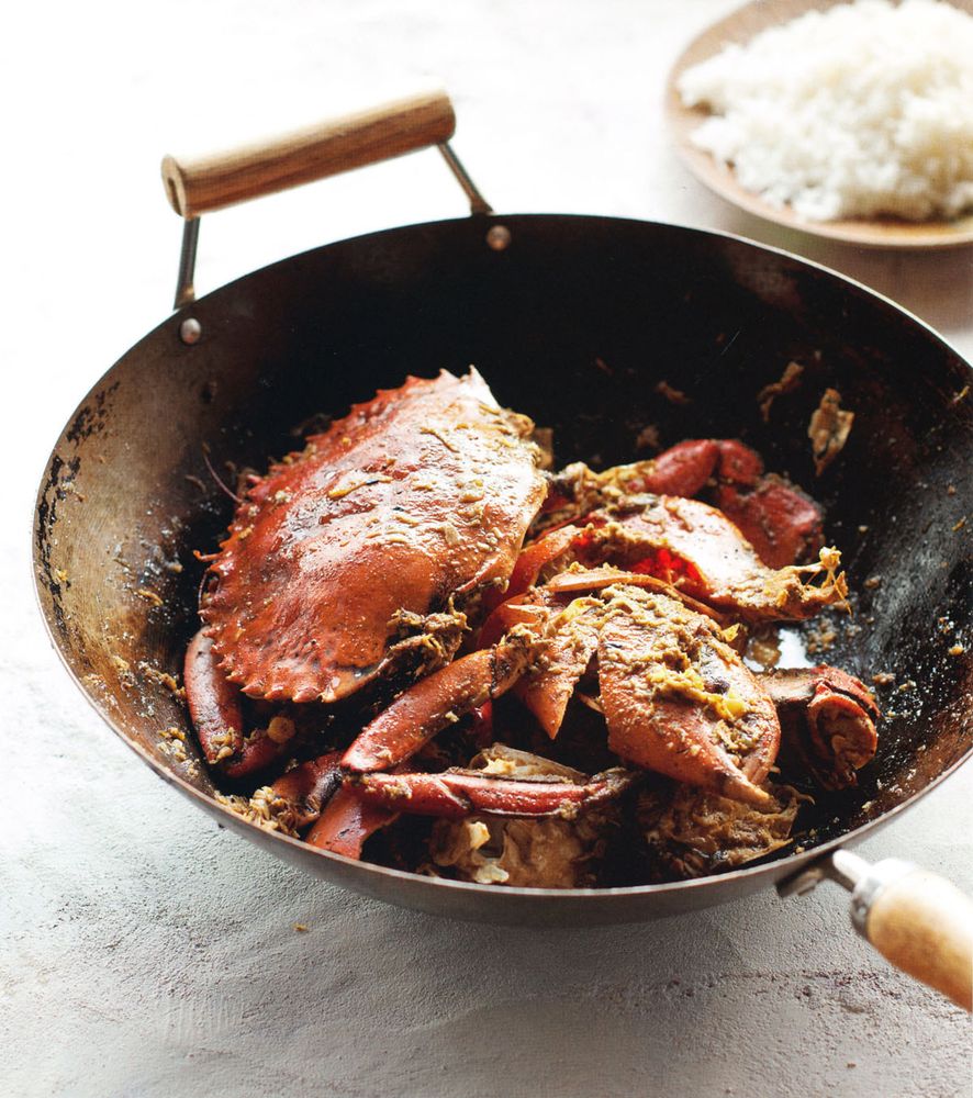 Mamak Mud Crab from Sydney Seafood School Cookbook by Cheong Liew