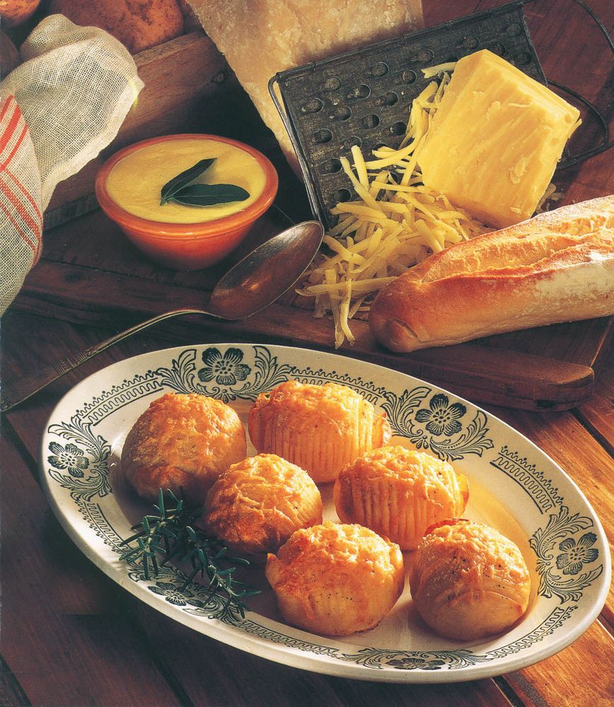 Hasselback Potatoes from Potatoes: Le Cordon Bleu Home Collection by Le ...