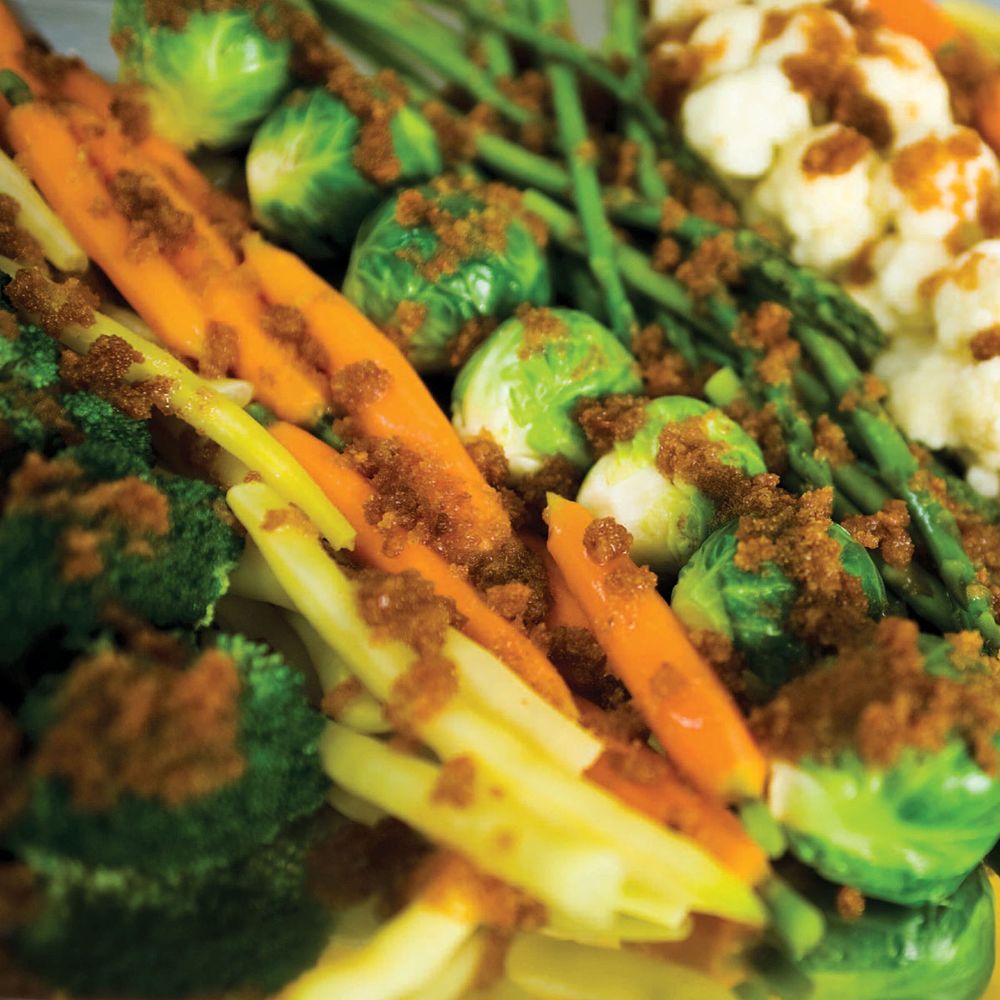 Vegetables Polonaise from Polish Classic Recipes by Peter Zeranski