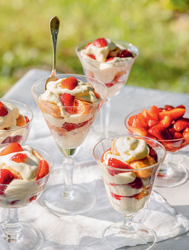 Strawberry tiramisu with Marsala from Pomegranates & Artichokes ...