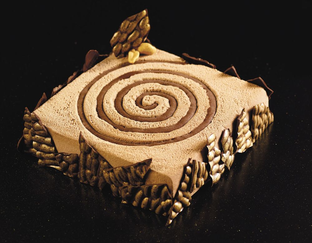 Peanut Caramel Aztec from Patisserie Perfection by Sarah Barber