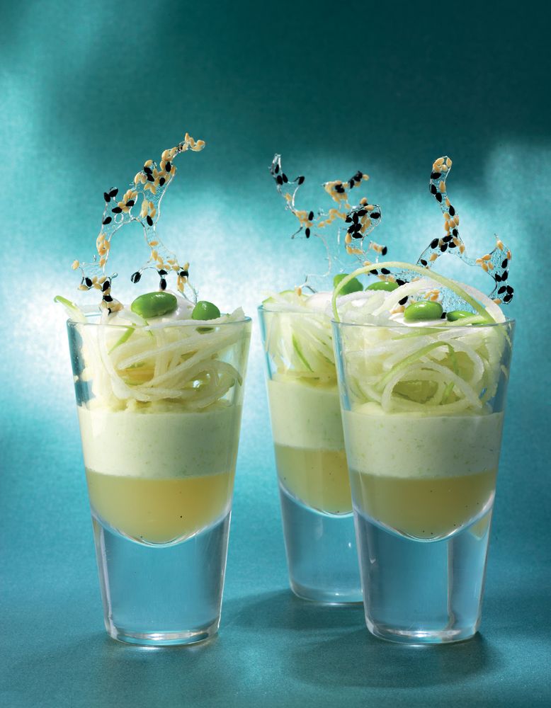Apple & Edamame Verrine from Patisserie: A Masterclass in Classic and ...