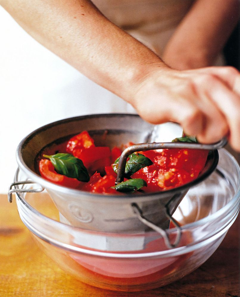 Raw Tomato Sauce from Paul Gayler's Sauce Book by Paul Gayler