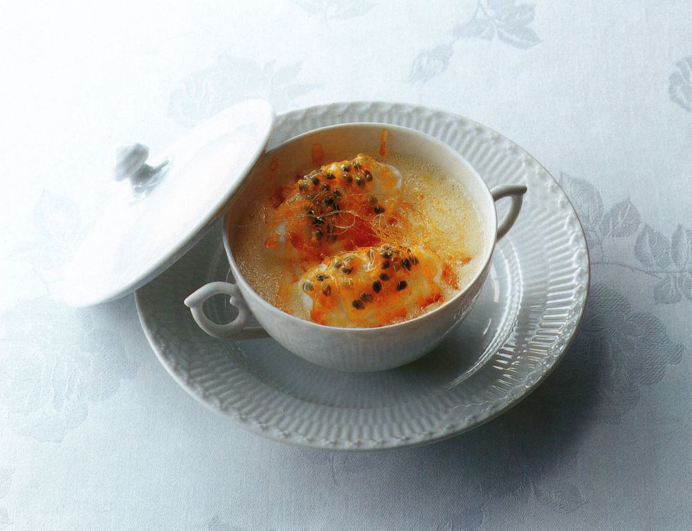 Passionfruit Floating Islands from Paramount Desserts by Christine Manfield