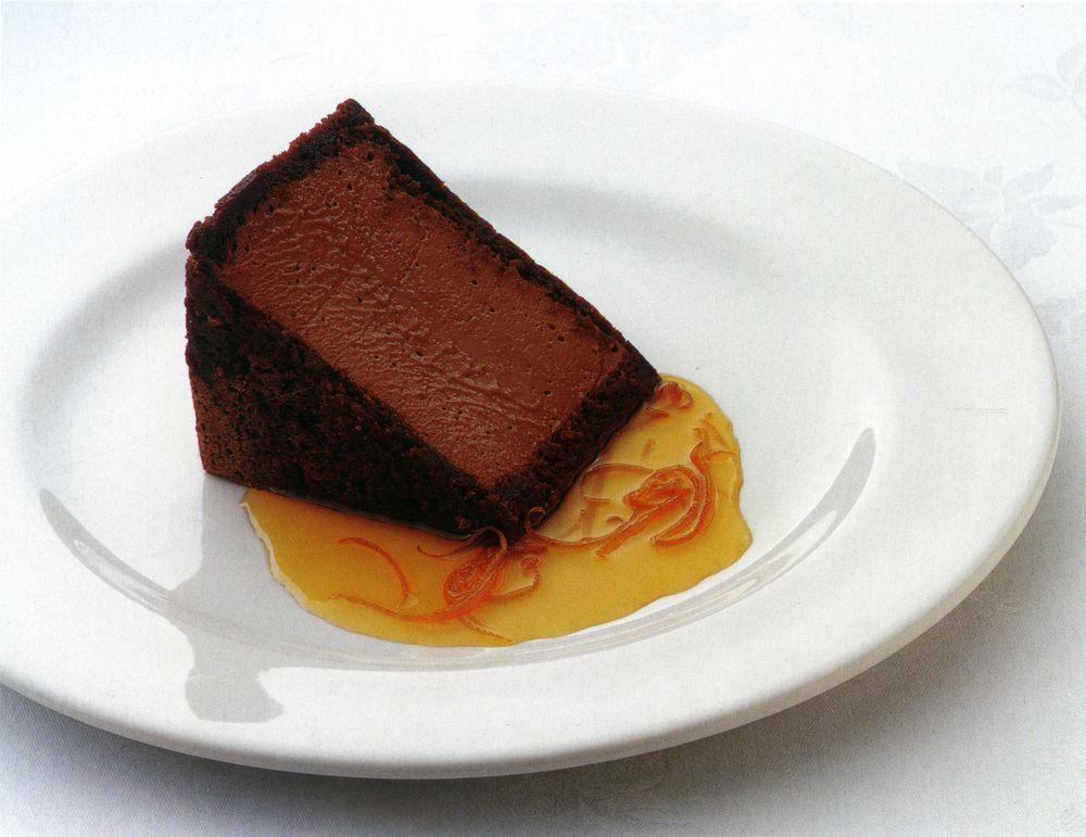 Chocolate Jaffa Mousse Cake with Orange Caramel from Paramount Desserts ...