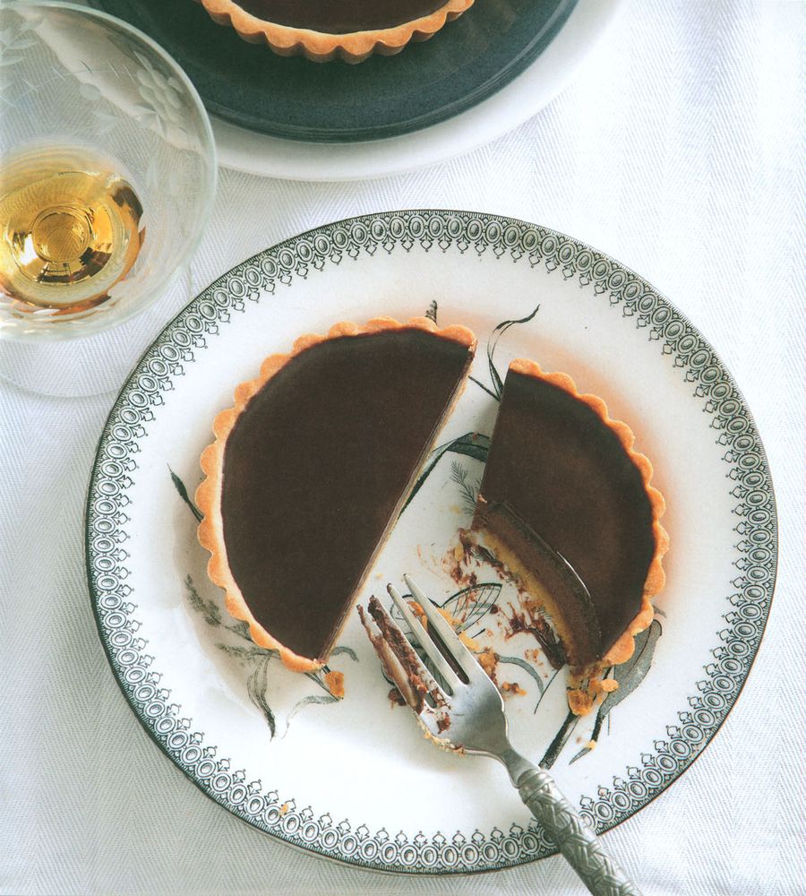 Lesley’s Individual Double Chocolate Tarts from Pastry Perfection by ...