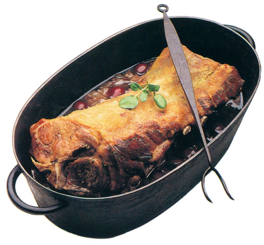 Sour Braised Ham with Black Vinegar Sauce from Pennsylvania Dutch ...