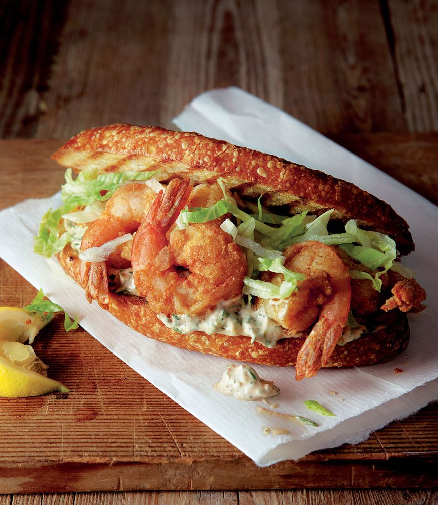 Shrimp Po’boy from Perfect Panini: Mouthwatering Recipes for the World ...
