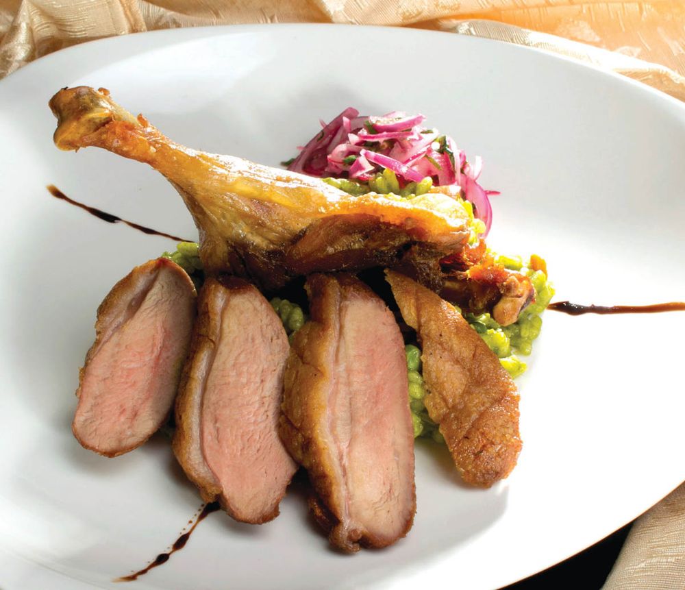 Rice with Duck from The Peruvian Kitchen by Morena Cuadra