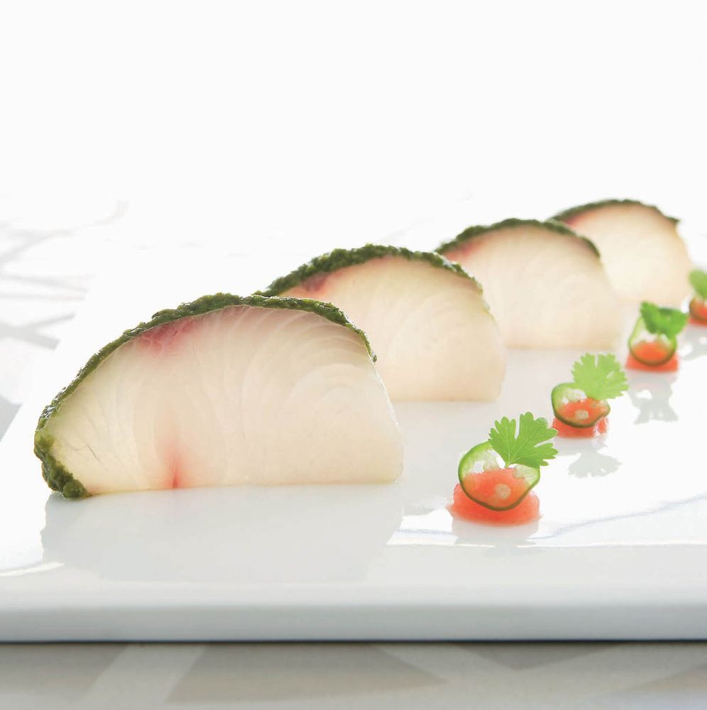 Thai-Influenced Sashimi of Kingfish from Pier: A Unique Australian ...