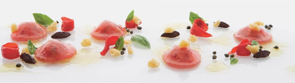 Raw Tuna Ravioli ‘Panzanella’ from Pier: A Unique Australian Seafood ...