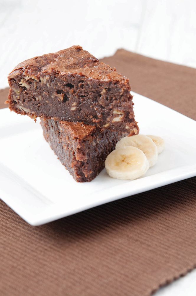 Banana & Cardamom Chocolate Brownie Cake from The Pink Whisk Guide to ...