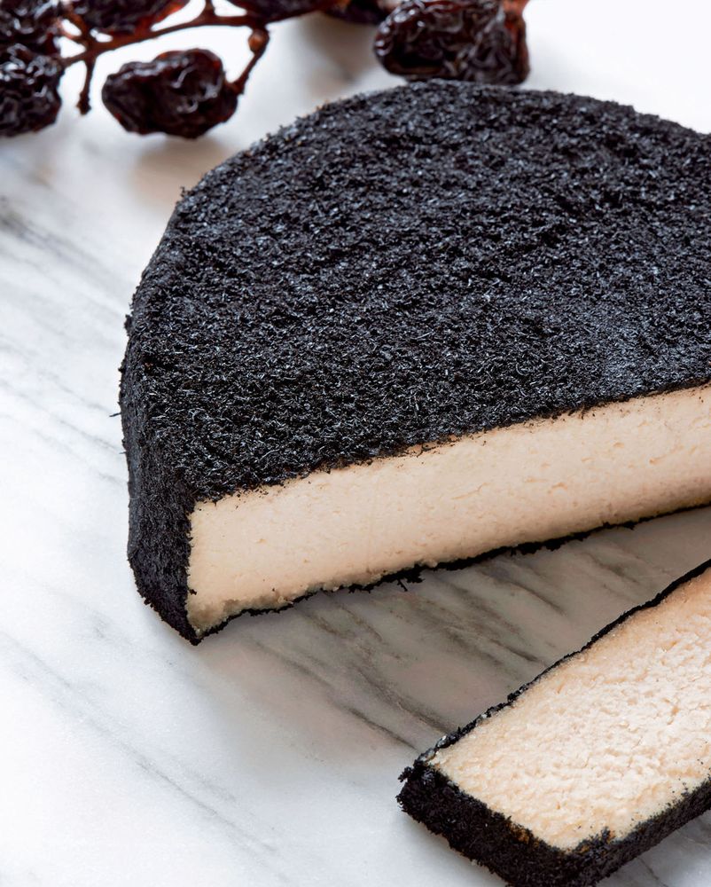 Vegetable Ash Cashew Cheese from PLANTLAB by Matthew Kenney