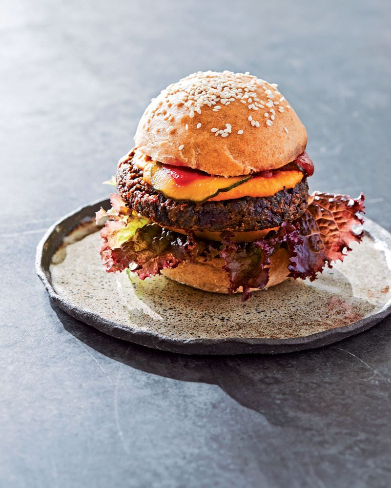 Plant Burger from PLANTLAB by Matthew Kenney