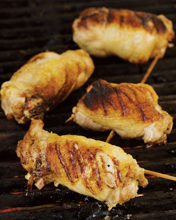 Serbian Chicken Bundles from Planet Barbecue by Steven Raichlen