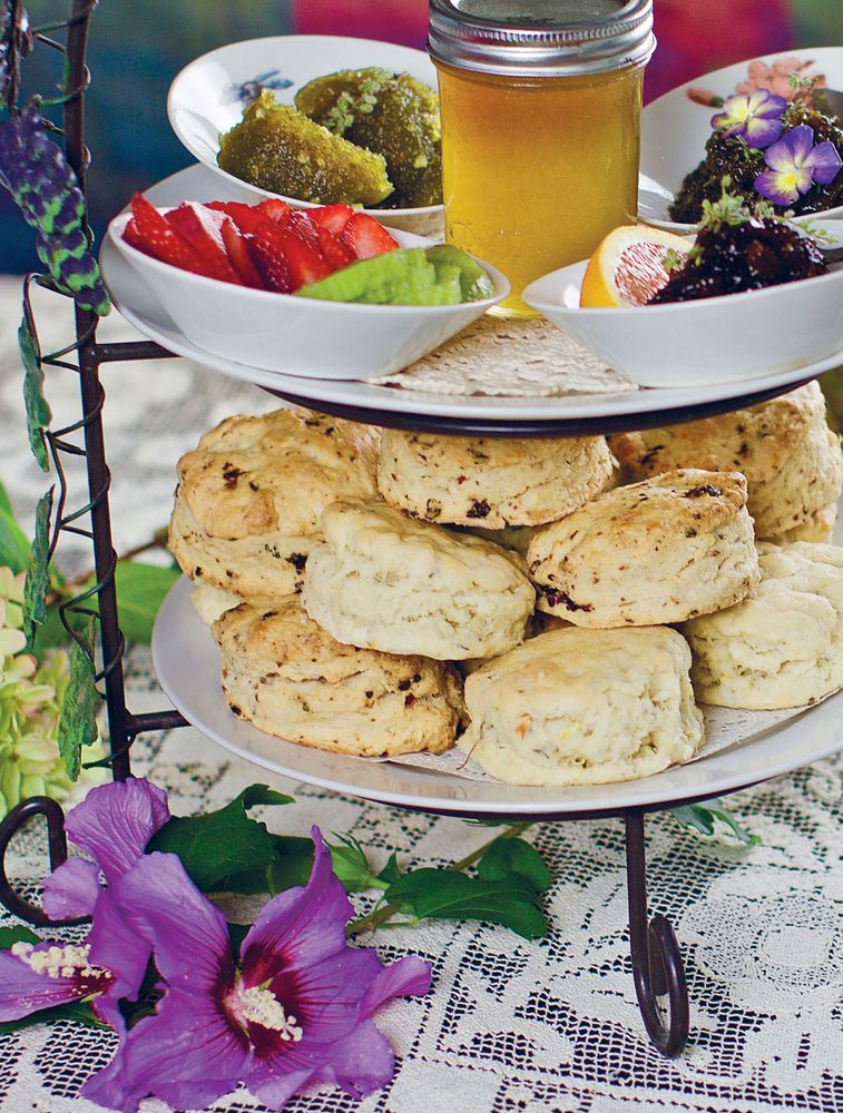 Sweet and Savory Scones from Plant-Based Gourmet by Suzannah Gerber
