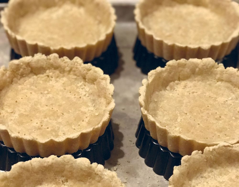 Coconut Tart Crust from Plant-Based Gourmet by Suzannah Gerber