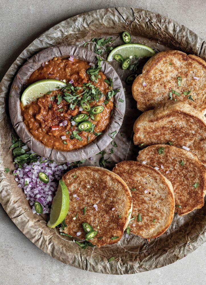 Pāv Bhāji from Plant-Based India: Nourishing Recipes Rooted in ...