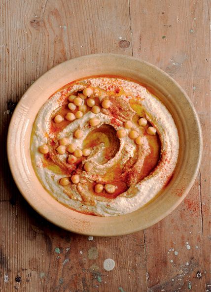 Hummus with ful from Plenty by Yotam Ottolenghi