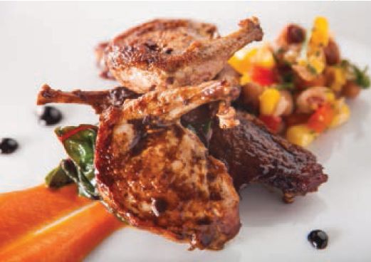 Quail with Balsamic Glaze from Professional Cooking: 8th Edition by ...