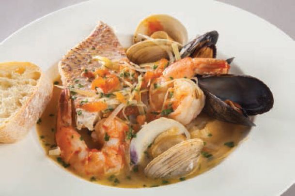 Fisherman’s Stew from Professional Cooking: 8th Edition by Wayne Gisslen