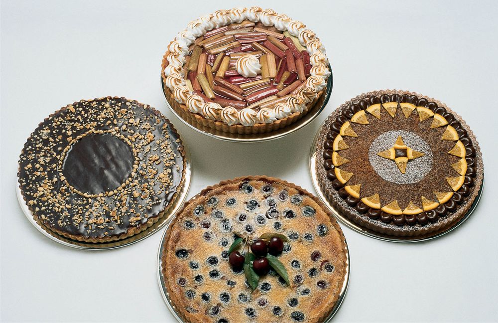 Clafoutis with Cherries from The Professional Pastry Chef by Bo Friberg