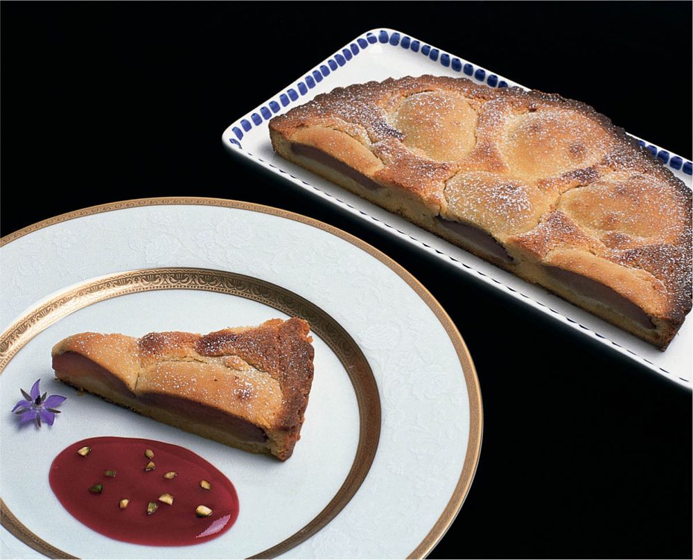 Key Lime Chiffon Pie from The Professional Pastry Chef by Bo Friberg