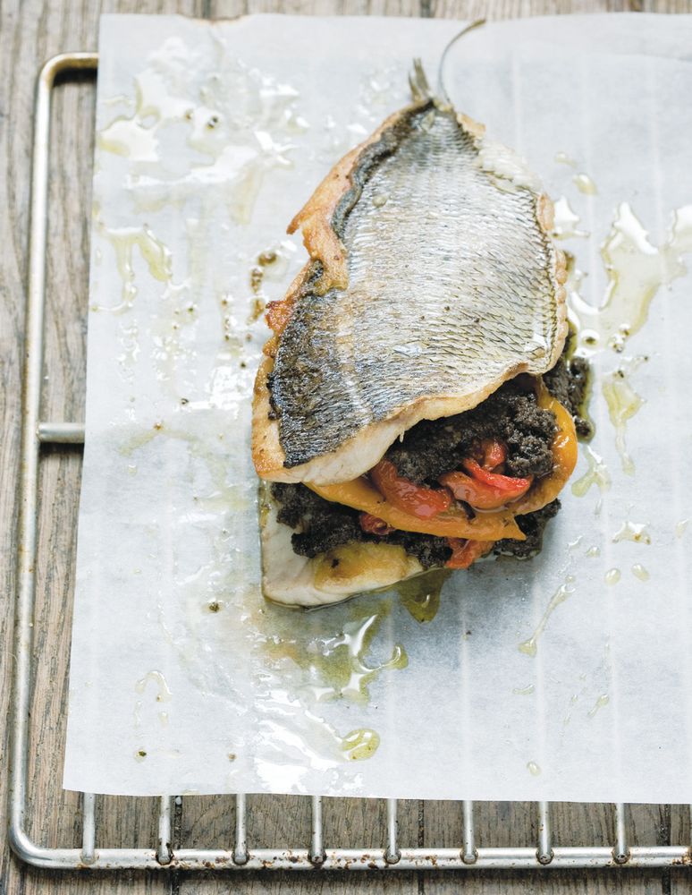 Dorade rôtie et anchoyade from Rôtis: Roasts for Every Day of the Week ...