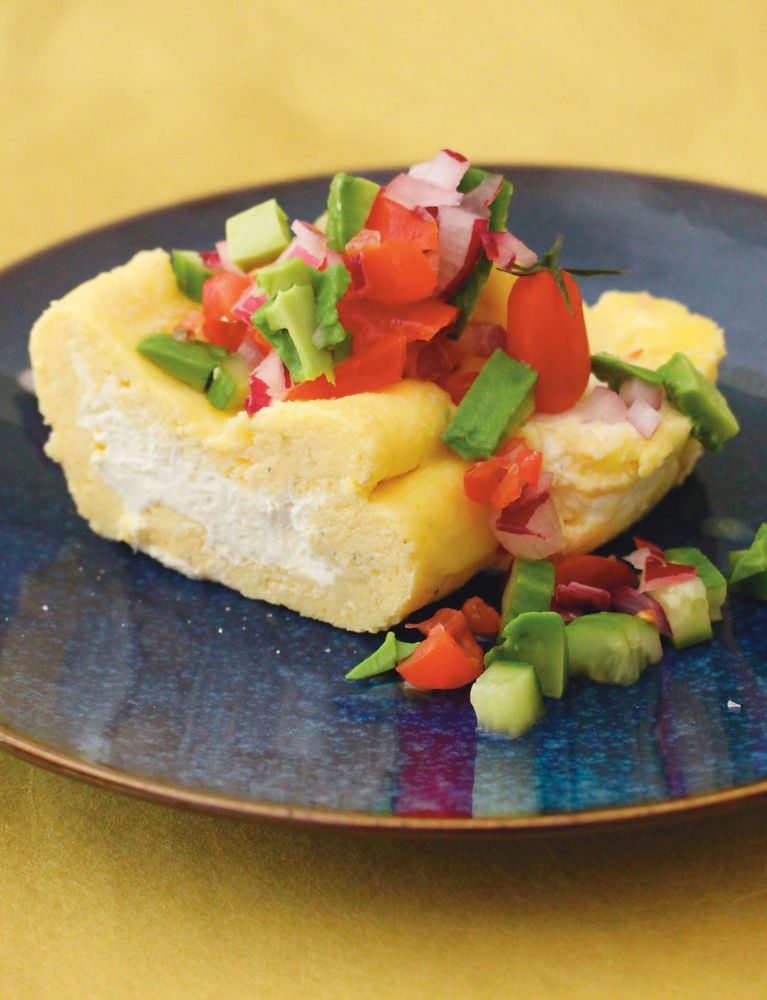 Savoury Roulade with Salsa Crudo from The Route to Parsi Cooking: From ...