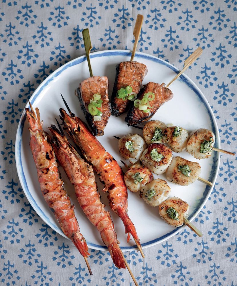 King Prawns from Robata: Japanese Home Grilling by Silla Bjerrum