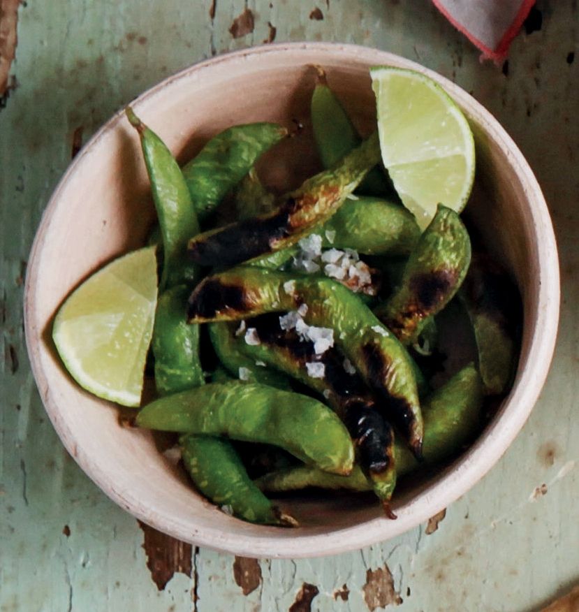 Steamed/Grilled Edamame with Sea Salt from Robata: Japanese Home ...