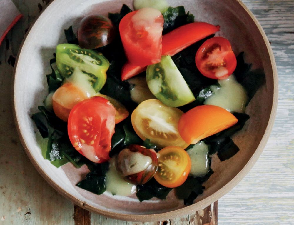 Heritage Tomato, Wakame and Dashi Salad from Robata: Japanese Home ...