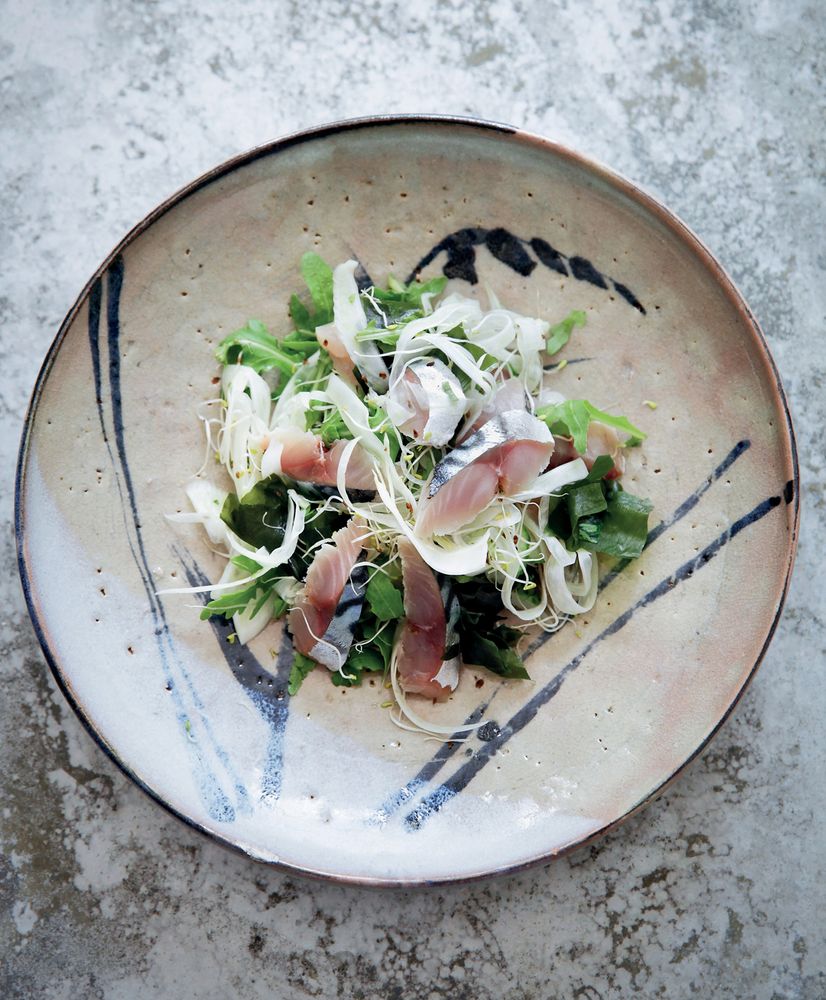 Genmai-Cured Mackerel Sashimi from Robata: Japanese Home Grilling by ...
