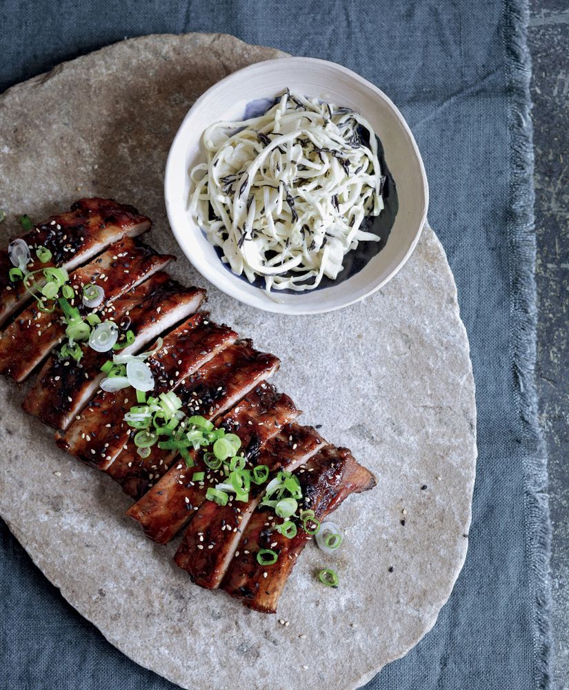 Baby Back Pork Ribs from Robata: Japanese Home Grilling by Silla Bjerrum
