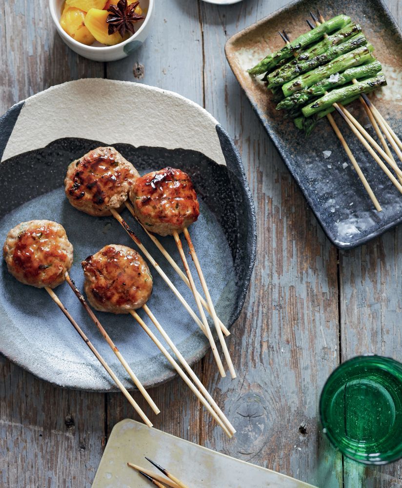 Pork Tskune with Golden Beetroot (Beet) Pickles from Robata: Japanese ...