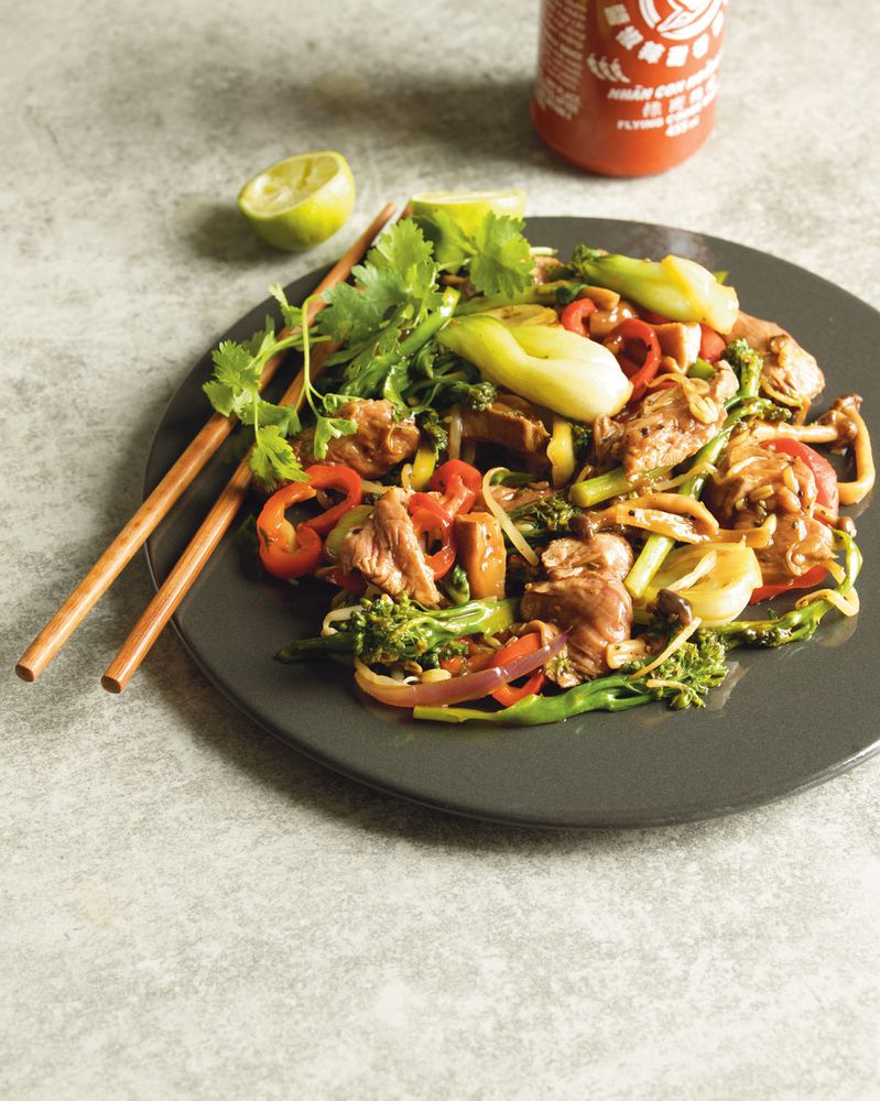 Midweek Beef Stir-Fry from Reuben at Home by Reuben Riffel