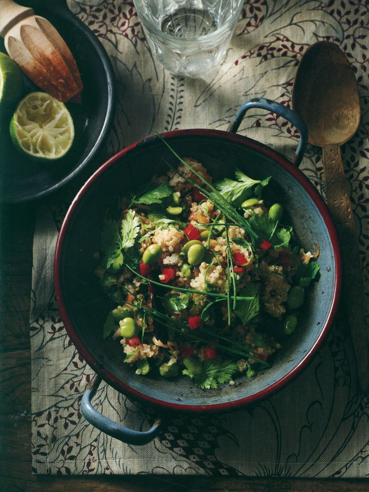 Broad bean quinoa from Reza's Indian Spice by Reza Mahammad
