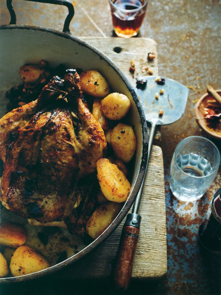 Sweet and sour stuffed chicken from Reza's Indian Spice by Reza Mahammad