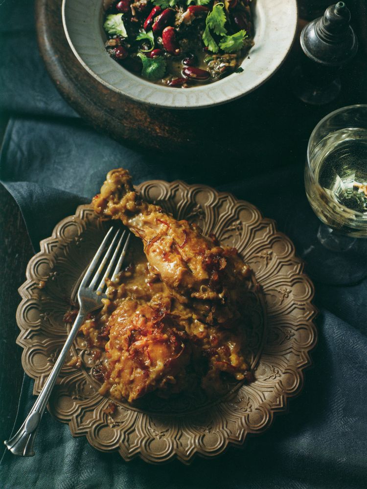 Persian chicken with saffron and cardamon from Reza's Indian Spice by ...