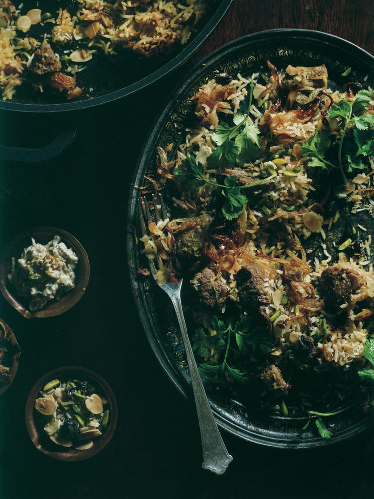 Sweet-sour lamb pulao from Reza's Indian Spice by Reza Mahammad